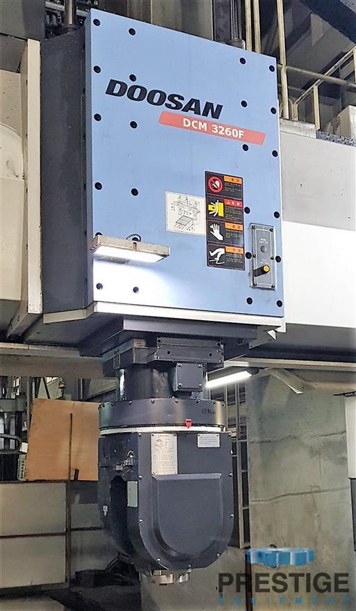 Used Doosan DCM-3260F Double Column CNC Bridge Type Vertical Machining ...