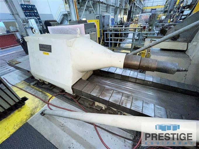 Schiess CNC Ring Turning Lathe with 43" Spindle Bore - Lathes Flat Bed ...