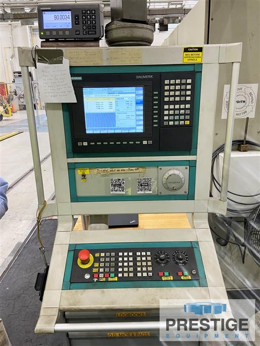 Schiess CNC Ring Turning Lathe with 43" Spindle Bore - Lathes Flat Bed ...