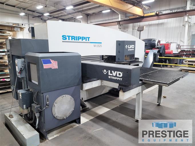 Used LVD Strippit M1525 22 Ton CNC Turret Punch Press | Prestige Equipment