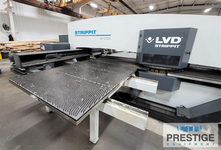 Used LVD Strippit M1525 22 Ton CNC Turret Punch Press | Prestige Equipment