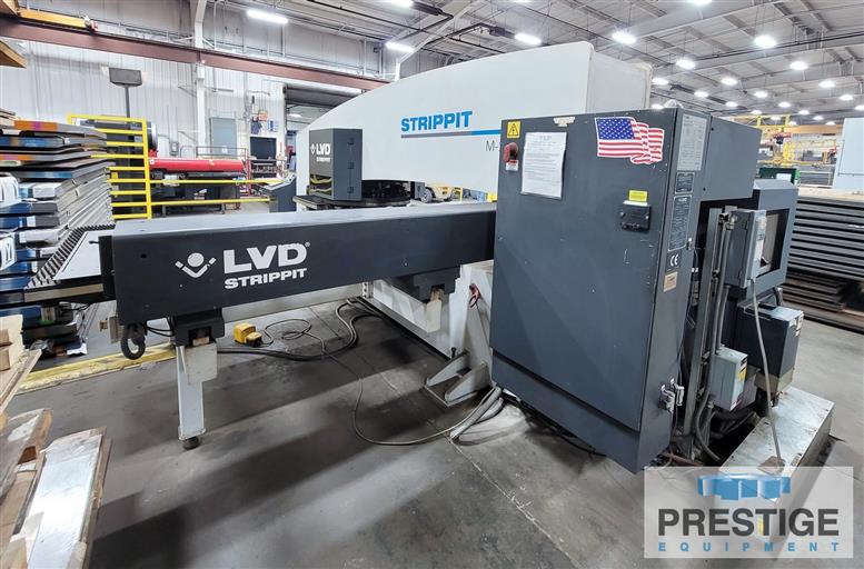 Used LVD Strippit M1525 22 Ton CNC Turret Punch Press | Prestige Equipment