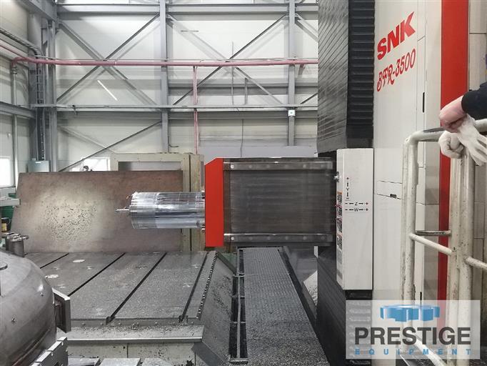 SNK BFR-3500 Ram Type CNC Traveling Column Horizontal Boring Mill ...