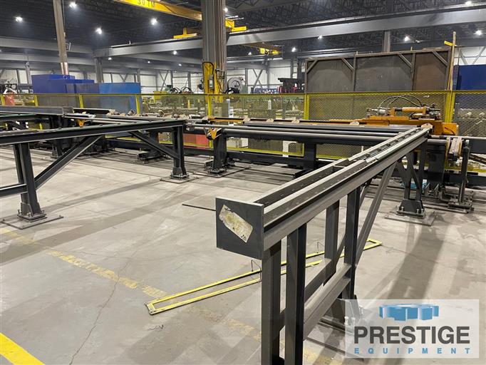 Used Ficep HP 20 T6 8" x 8" x 1" CNC Angle Punch & Shear Line| Prestige ...
