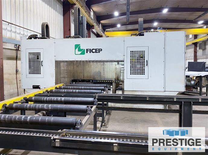 Ficep 1103 DDV 3-Spindle CNC Drill Line With Material Handling - Beam ...