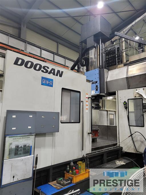 Used Doosan DCM-2740F CNC Double Column Machining Center| Prestige Equipment