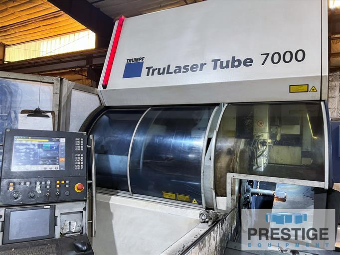 Used Trumpf TruLaser Tube 7000 3600 Watt CO2 Tube Laser| Prestige Equipment