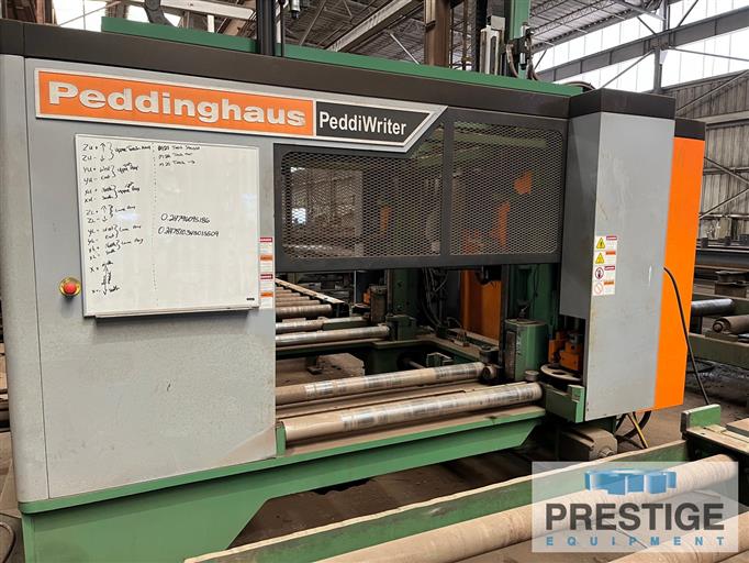 Peddinghaus Peddiwriter PW-1250 Automatic Plasma Layout Marking Machine ...