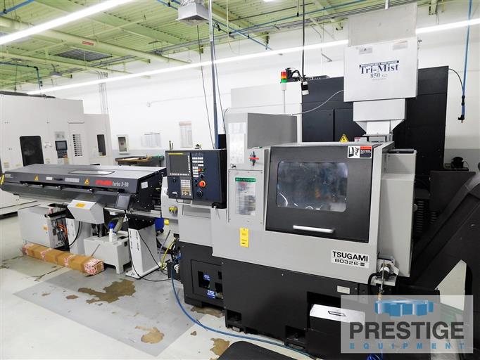 Used Tsugami B0326-III CNC Precision Automatic Lathe with Bar Feed| Prestige Equipment