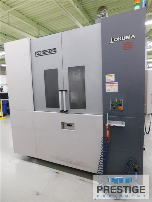 Used Okuma MB-5000H CNC 4-Axis Horizontal Machining Center| Prestige ...