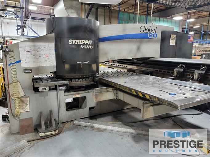 Used Strippit/LVD Global 20 1225 CNC Turret Punch Press| Prestige Equipment