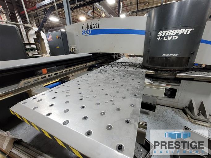 Used Strippit/LVD Global 20 1225 CNC Turret Punch Press| Prestige Equipment