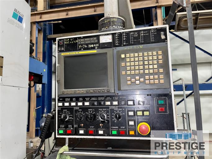 Used SNK Ikegai NB-130P 130 MM CNC Table Type Horizontal Boring Mill ...