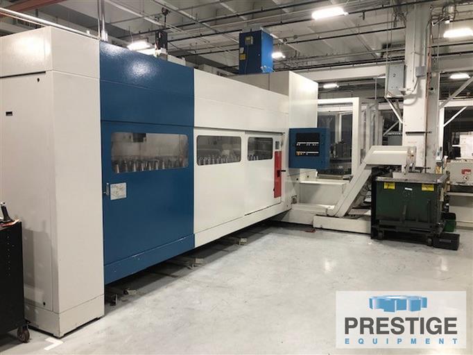 Used Giddings & Lewis HMC-290 4-Axis CNC Horizontal Machining Center ...