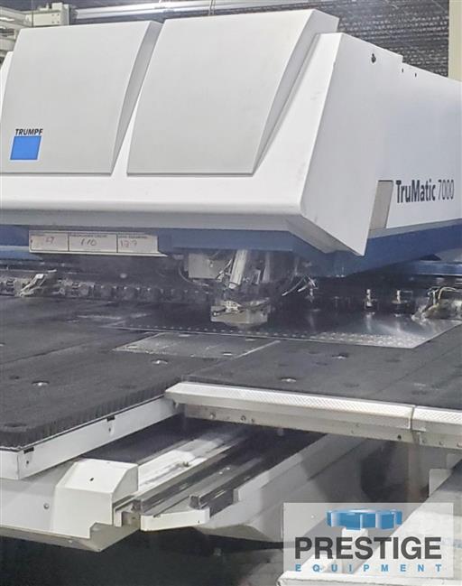 Used TRUMPF Trumatic 7000 25 Ton CNC Punch with 4000 Watt Laser ...