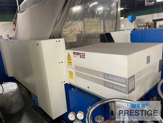 Used 4000 Watt Trumpf L2530 Plus CNC Flying Optic Laser| Prestige Equipment