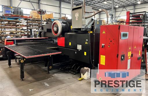 22 Ton Amada EM2510 Servo Electric CNC Turret Punch Press - Punches ...