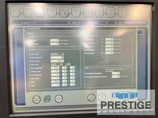 22 Ton Amada EM2510 Servo Electric CNC Turret Punch Press - Punches ...