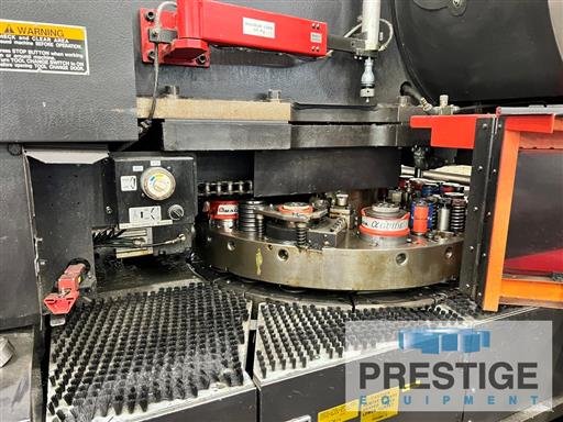 22 Ton Amada EM2510 Servo Electric CNC Turret Punch Press - Punches ...