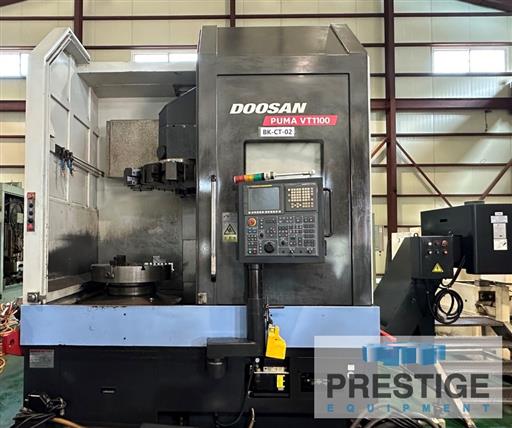 Used Doosan VT-1100 CNC Vertical Turning Center| Prestige Equipment
