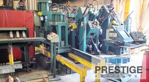 Controlled Automation ABL-100-3 8" x 8" x 1" CNC Angle Punch & Shear ...