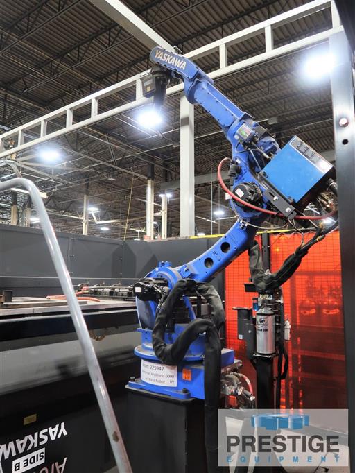 Yaskawa Motoman MA2010 Weld Cell With 6-Axis Robot & Ferris Wheel ...