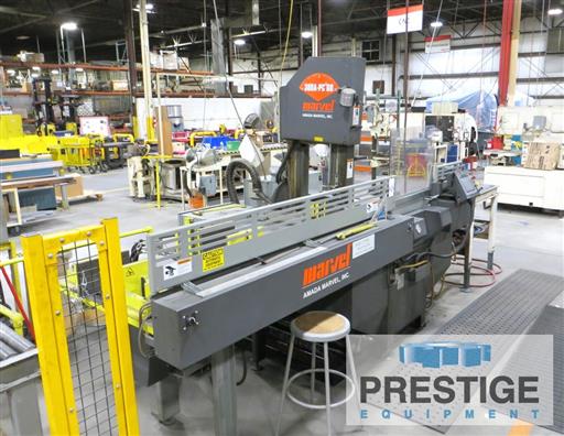 Amada Marvel 380A-PC-60 Fully Automated CNC Vertical Band Saw - Saws ...