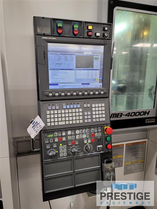 Okuma MB4000H CNC 4-Axis Horizontal Machining Center - Machining ...