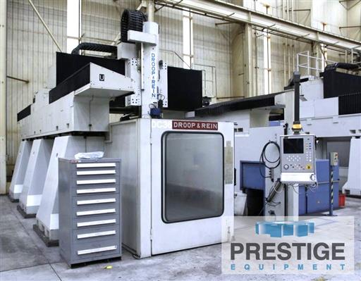 Used Droop & Rein FOG 2540 5-Axis CNC High Speed Gantry Mill | Prestige ...