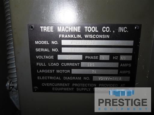 Tree VMC-1300/20 CNC Vertical Machining Center - Machining Centers ...
