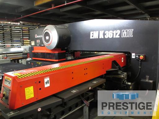AMADA EMK-3612 MII 33 Ton Electric Servo CNC Turret Punch - Punches ...