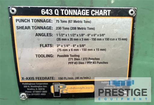 Peddinghaus AFPS 643Q 6" x 6" x 5/8" CNC Anglemaster Angle Line ...