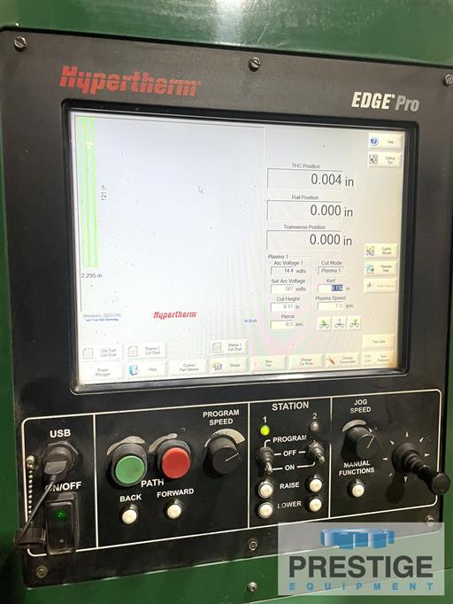 Machitech DC-400 10' x 24' Plasma Cutting System with HPR400XD - Flame ...