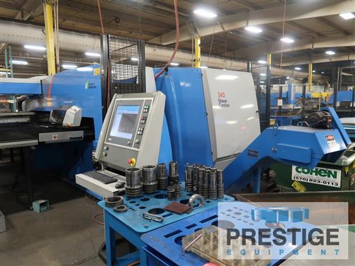 Prima Shear Genius SGe6 33 Ton CNC Punch w/ Integrated Right Angle ...