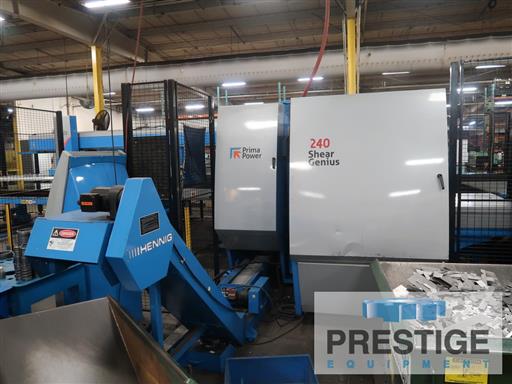 Prima Shear Genius SGe6 33 Ton CNC Punch w/ Integrated Right Angle ...