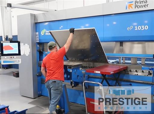 Prima EP-1030 105 Ton x 10' CNC Servo Electric Press Brake - Brakes Press Hydraulic Ref# 43156 ...