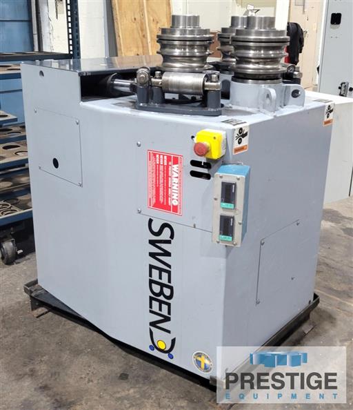 Swebend SB3B-85 76 MM x 76 MM x 10 MM Hydraulic Angle Bending Roll ...