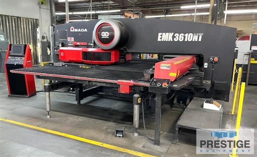 AMADA EMK 3610NT 33 Ton Electric Servo CNC Turret Punch - Punches ...