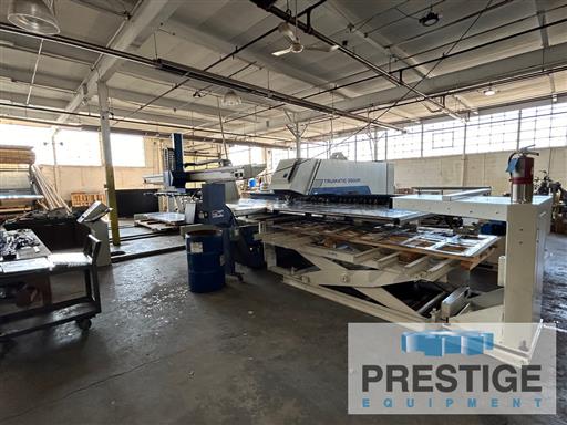 Trumpf 25 Ton TC-5000/1600 CNC Punch And Contour Machine - Punches ...