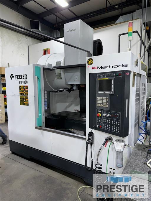 Feeler Methods HV1000 CNC Vertical Machining Center - Machining Centers ...