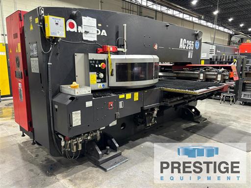 AMADA AC 255NT 22 Ton CNC Servo Electro Turret Punch - Punches Turret ...