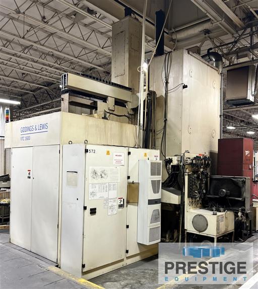 Giddings & Lewis VTC-1600 63" CNC Vertical Boring Mill - Boring Mills ...