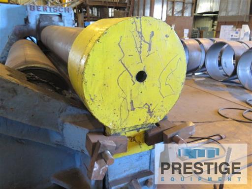 Bertsch 1-1/2" x 10'' Initial Pinch Plate Bending Roll - Rolls Plate ...