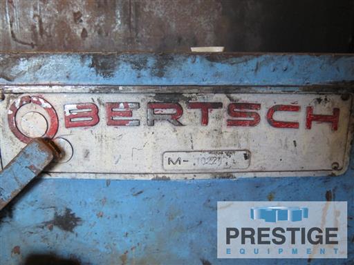 Bertsch 1-1/2" x 10'' Initial Pinch Plate Bending Roll - Rolls Plate ...