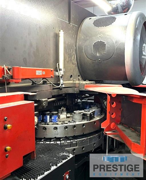 AMADA EMK 3610NT 33 Ton Electric Servo CNC Turret Punch With (9) Shelf ...
