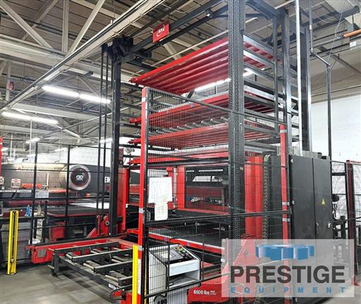 AMADA EMK 3610NT 33 Ton Electric Servo CNC Turret Punch With (9) Shelf ...
