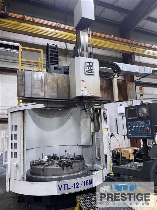 Mighty Viper VTL 12/16M CNC Vertical Boring Mill with Milling - Boring ...