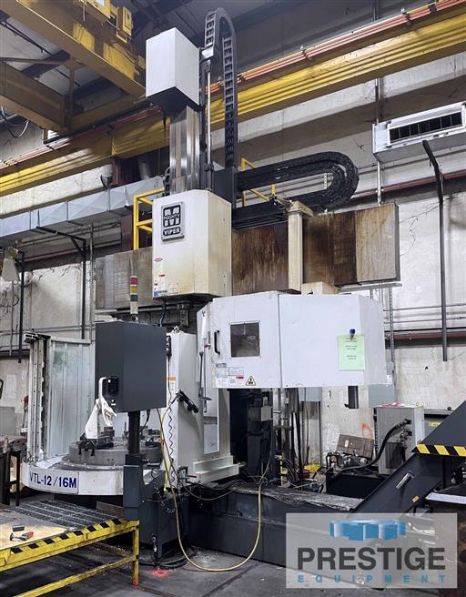 Mighty Viper VTL 12/16M CNC Vertical Boring Mill with Milling - Boring ...