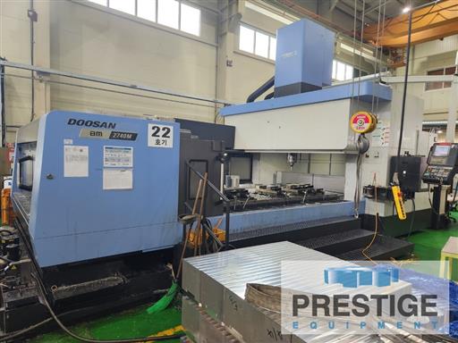 Doosan BM-2740M CNC Bridge Type Vertical Machining Center - Machining ...