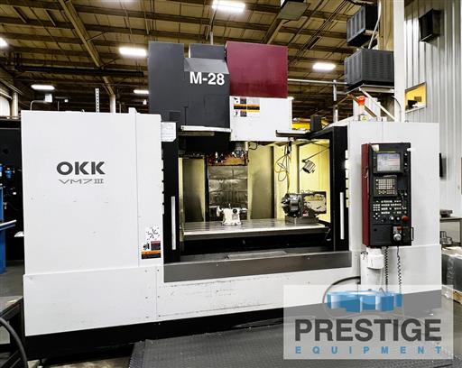 OKK VM7-III CNC 4-Axis Vertical Machining Center - Machining Centers ...
